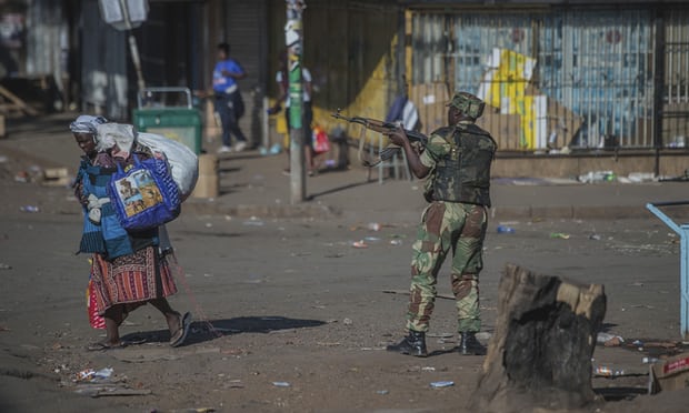 Zimbabwe prays for peace after poll violence