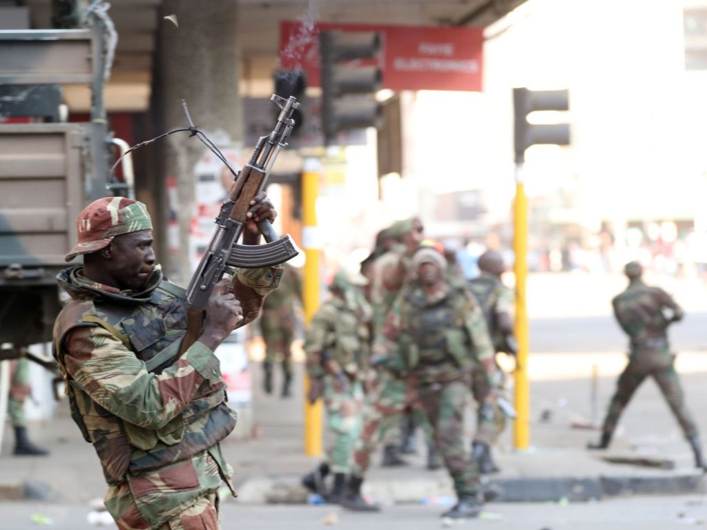 Statement Following the excessive use of force by the Military in Harare