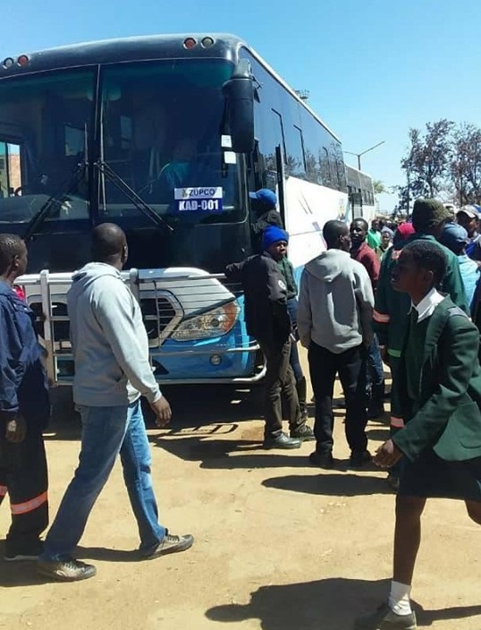 Pandemonium as ZUPCO arrives in Kadoma